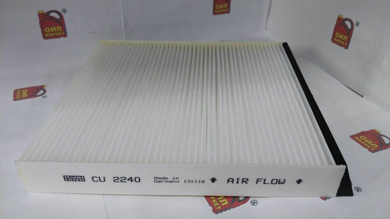 Фильтр салонный MANN-FILTER CU2240, для Renaul