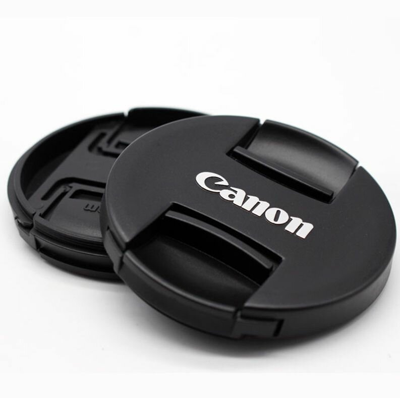 Защитная крышка объектива для Canon 58 мм / Крышка для фотоаппарата 58mm колпачок для объектива 58 мм защитный колпачок диаметром 58 мм колпачок для фотоаппарата 58 мм