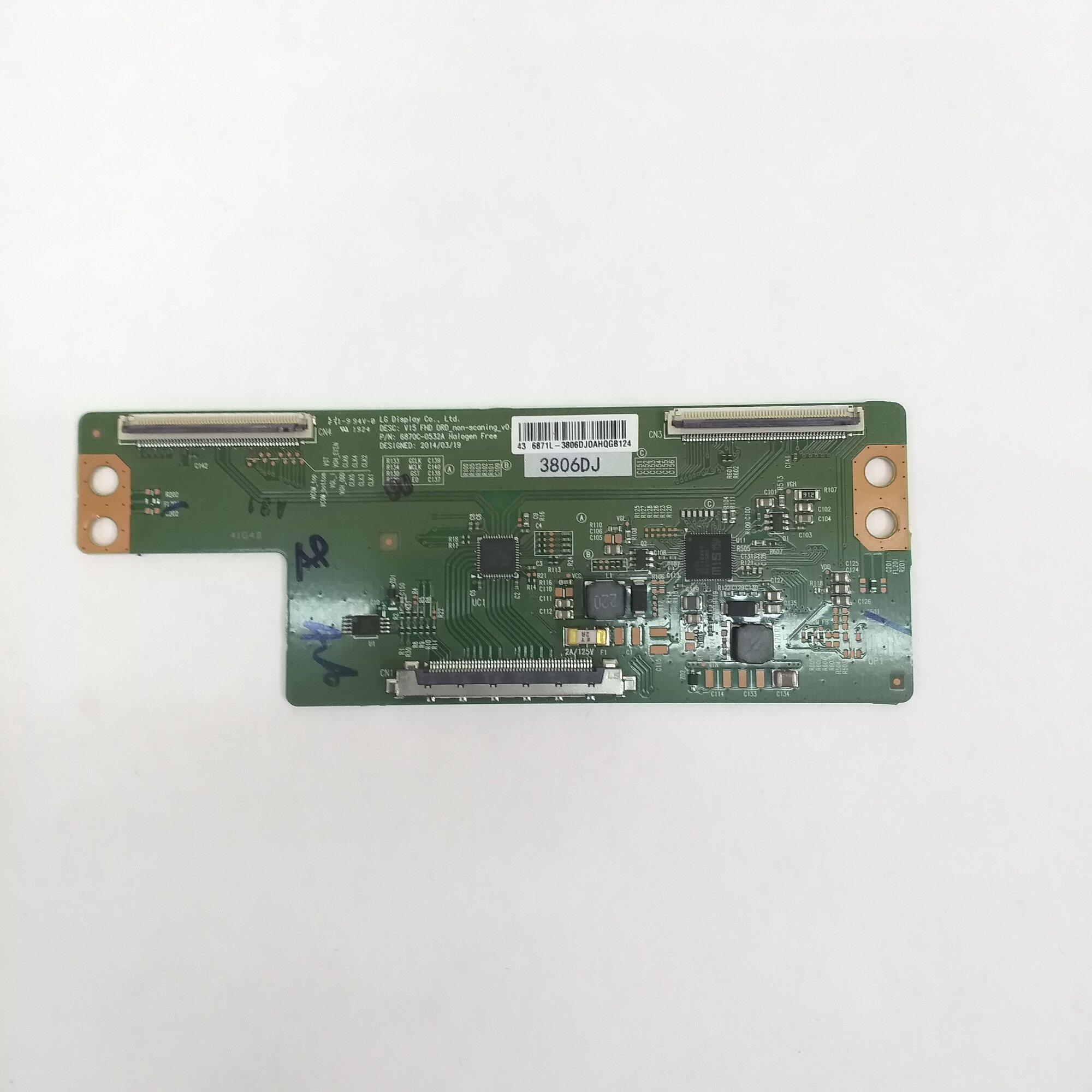 T-CON (6870C-0532A) для телевизора 43LM5700PLA Б/У