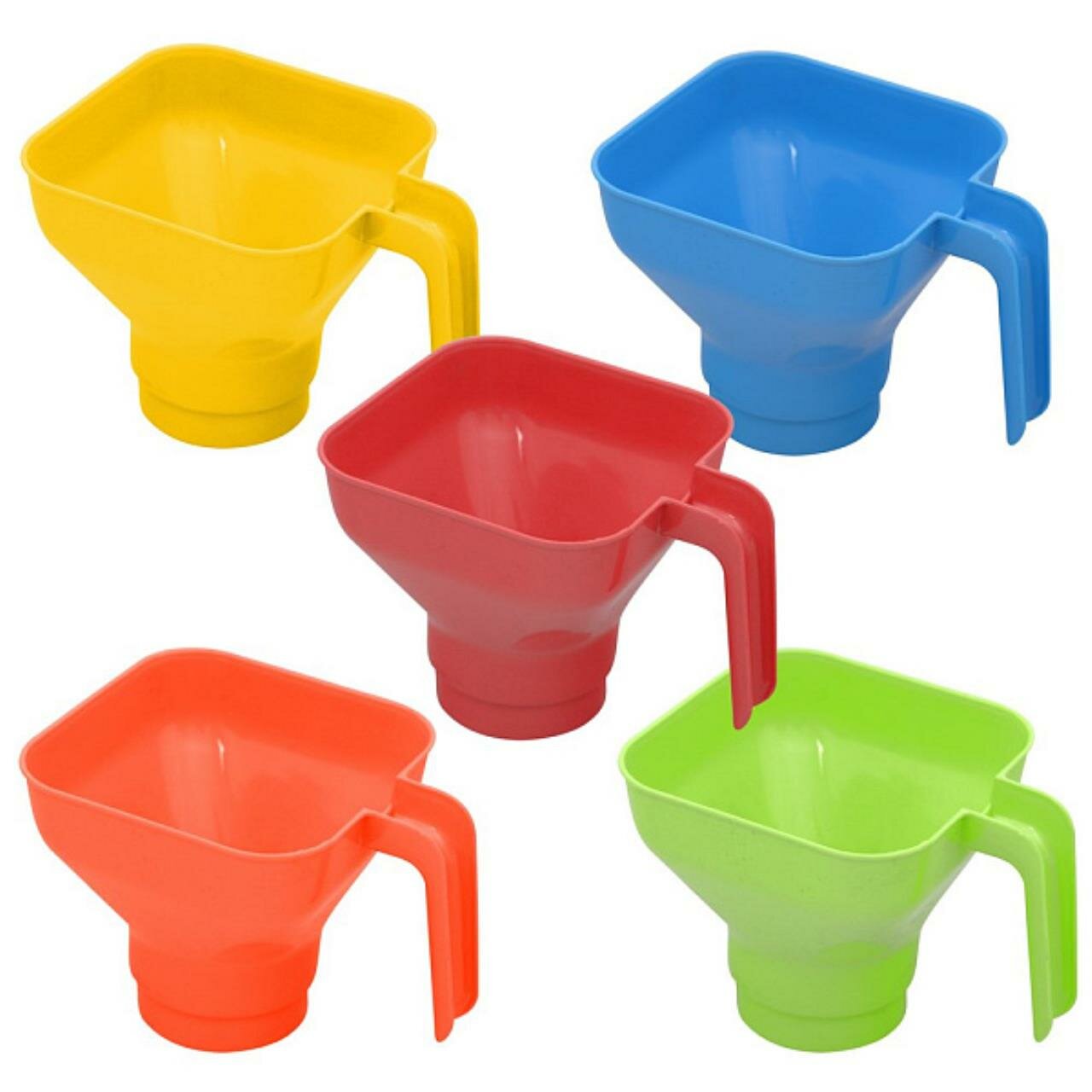 Воронка для банок Мультидом "Квадрат". Размер 17,5х12,5х12см. 1 шт