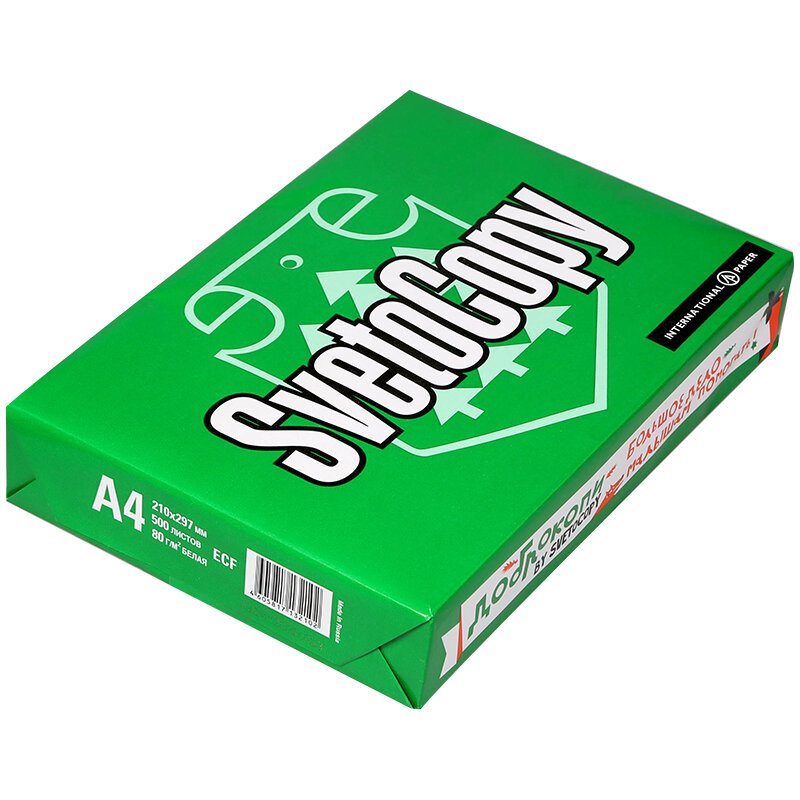 Бумага SvetoCopy "Classic" А4, Марка С, 500л.