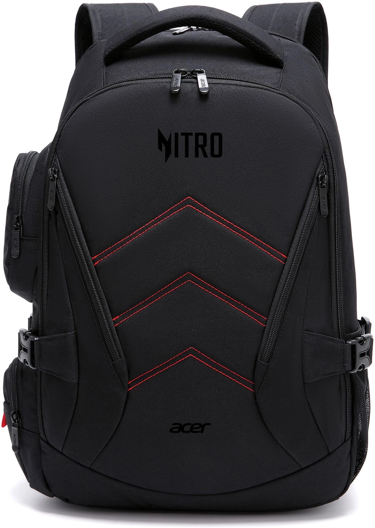Рюкзак 15.6" Acer Nitro OBG313, черный/красный [zl. bagee.00g]