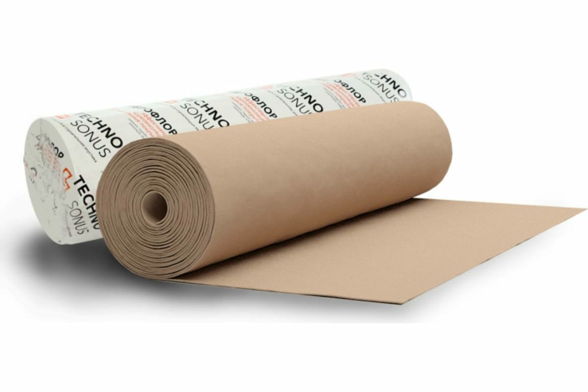 Техносонус Полотно Виброфлор 15м х 1м х 4мм 15м2 1300500005