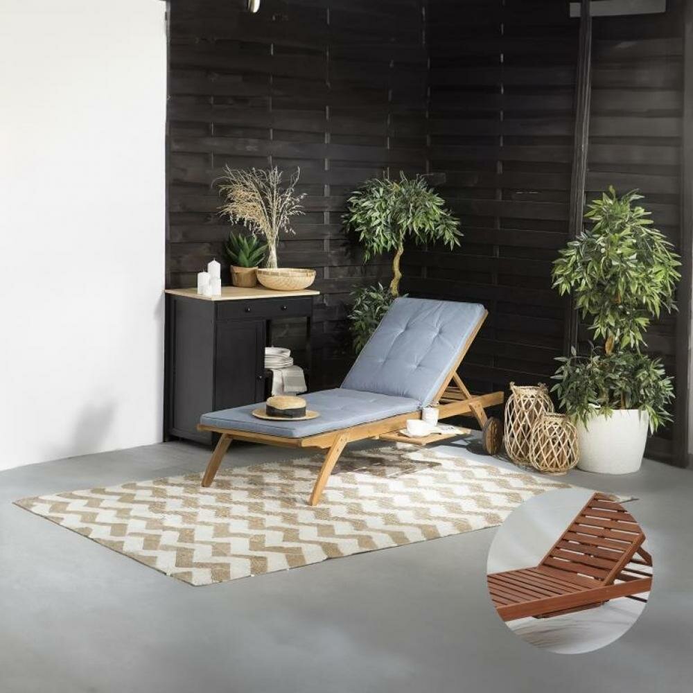 Шезлонг-лежак Афина A37 Grey/Blue Размеры: Высота 800мм Глубина 1950мм Ширина 706мм