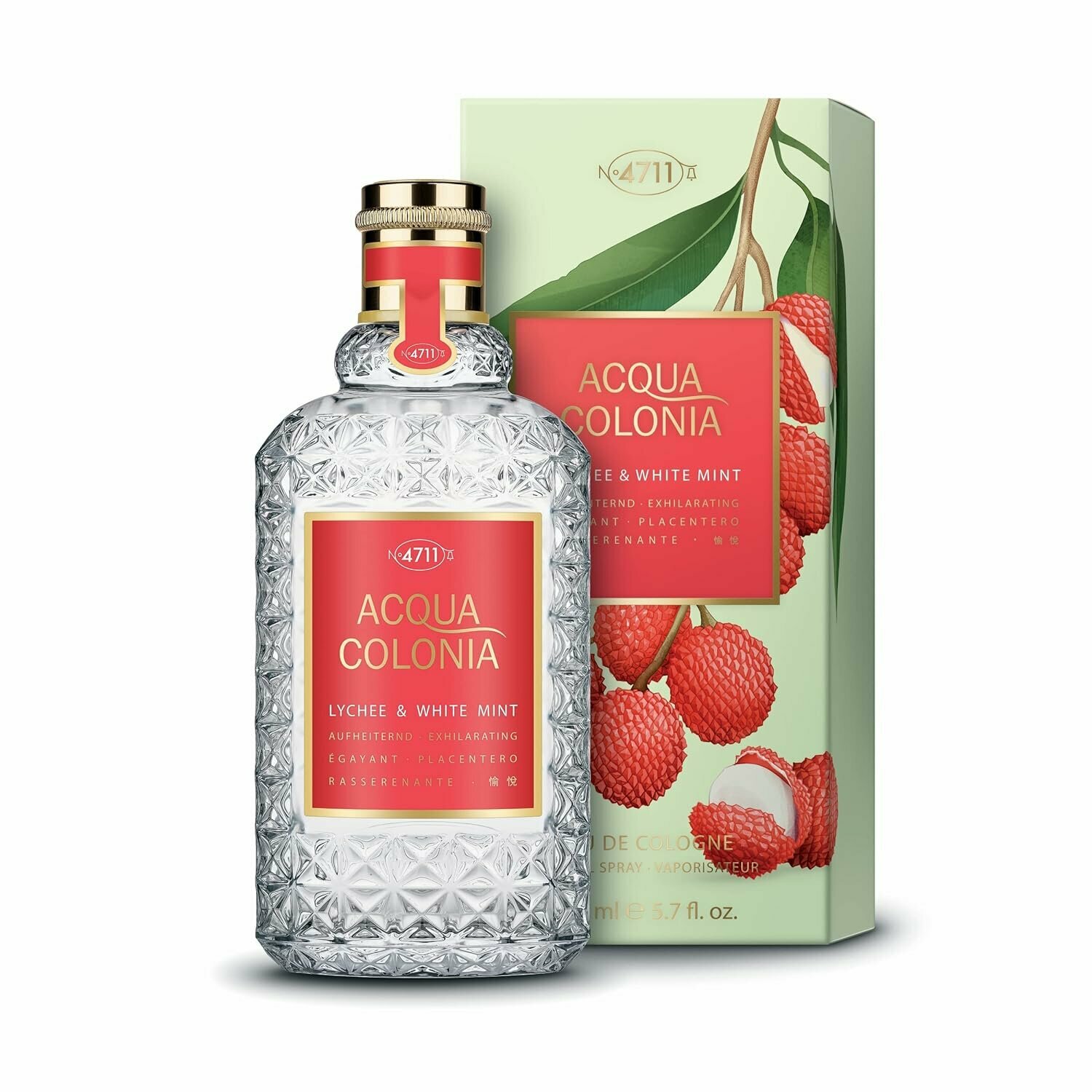Одеколон 4711 Acqua Colonia Lychee & White Mint 100мл унисекс