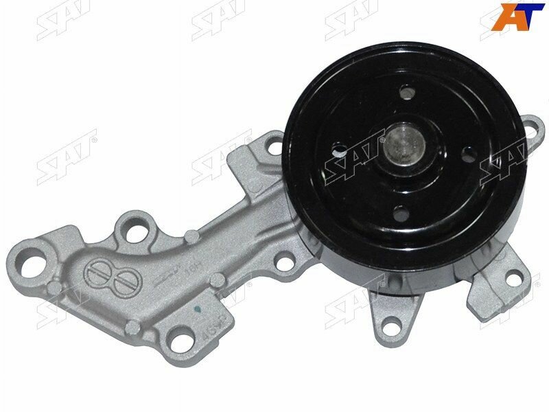 . SAT Насос водяного охлаждения (помпа) для TOYOTA RACTIS/VITZ/YARIS 09- 1NR (с прокладкой)