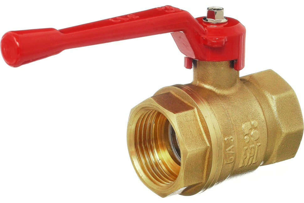 БАЗ ДУ-20 Standart (500495/6558/10957), Вентиль шаровый 3/4", г/г, ручка, бологое