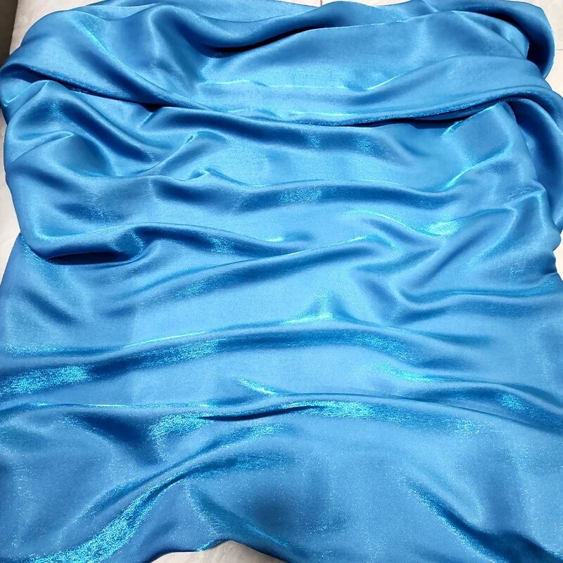 Светоотражающая ткань Water blue 1,5м x 1м