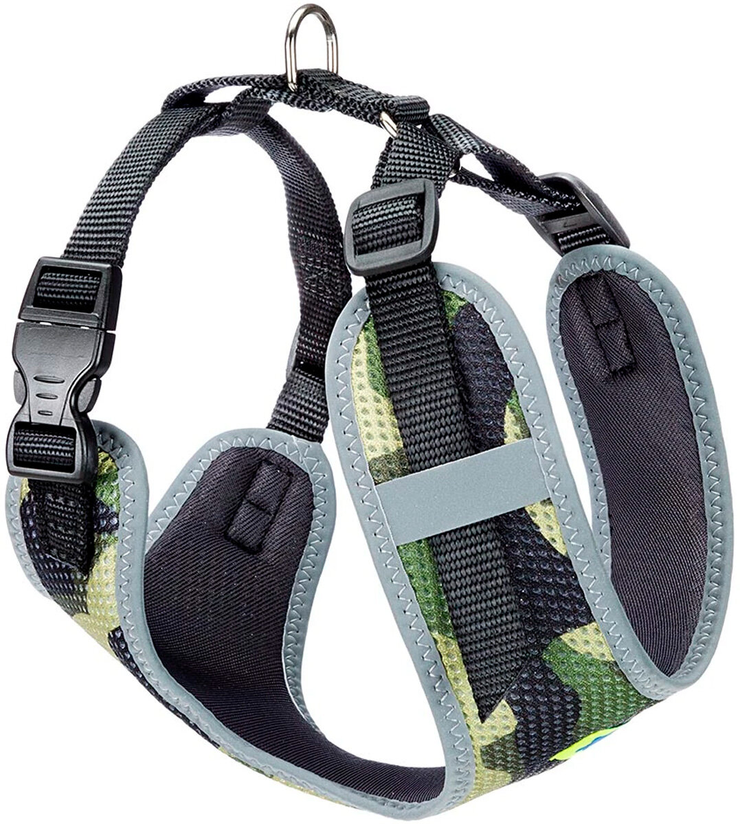 Шлейка для собак средних пород Ferplast Fashion P M зеленая (1 шт)