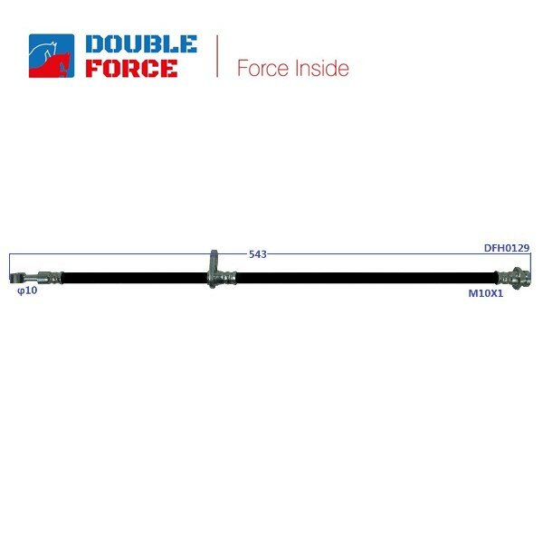 Шланг тормозной Double Force арт. DFH0129, ОЕМ номер 51550-65J00
