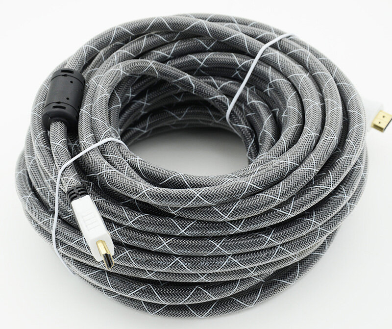 Кабель HDMI (m)/HDMI (m) 20м. феррит. кольца Позолоченные контакты