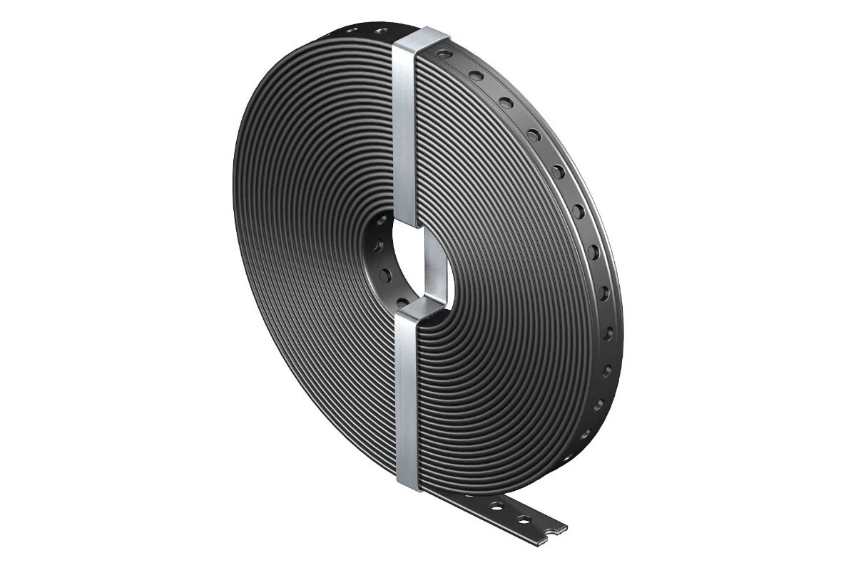 OBO Bettermann Лента монтажная перфорированная 19х3 мм, чехол пластиковый (рулон 10 м) 1473271