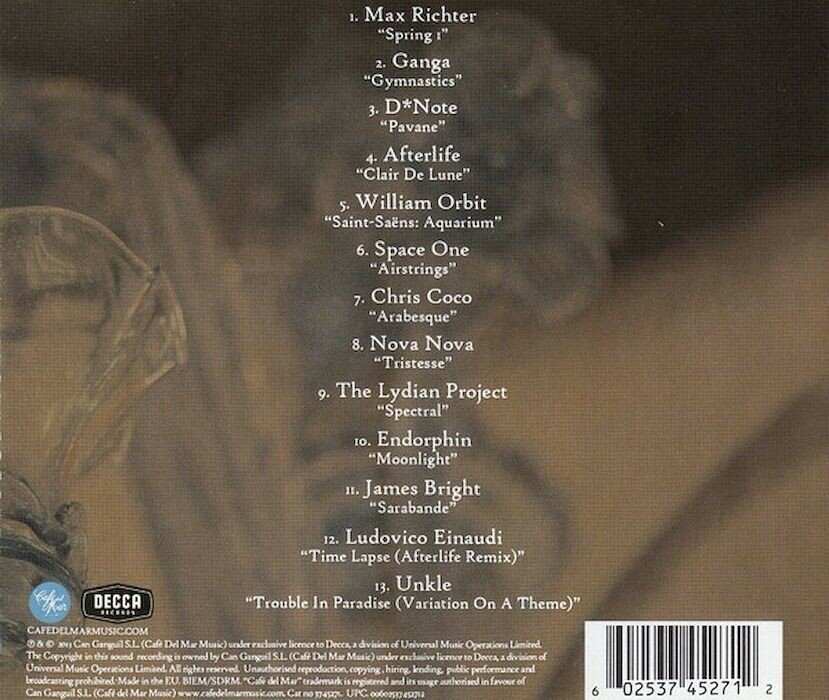 Cafe Del Mar - Classical (CD) — фото 1