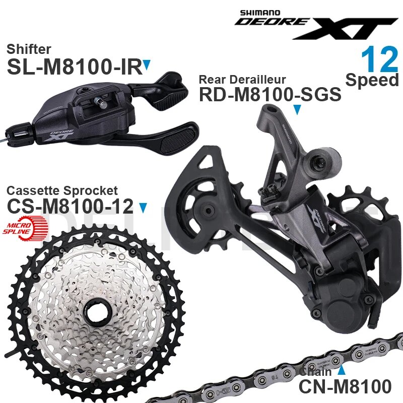 SHIMANO DEORE XT M8100 12-скоростной групповой набор Groupset2