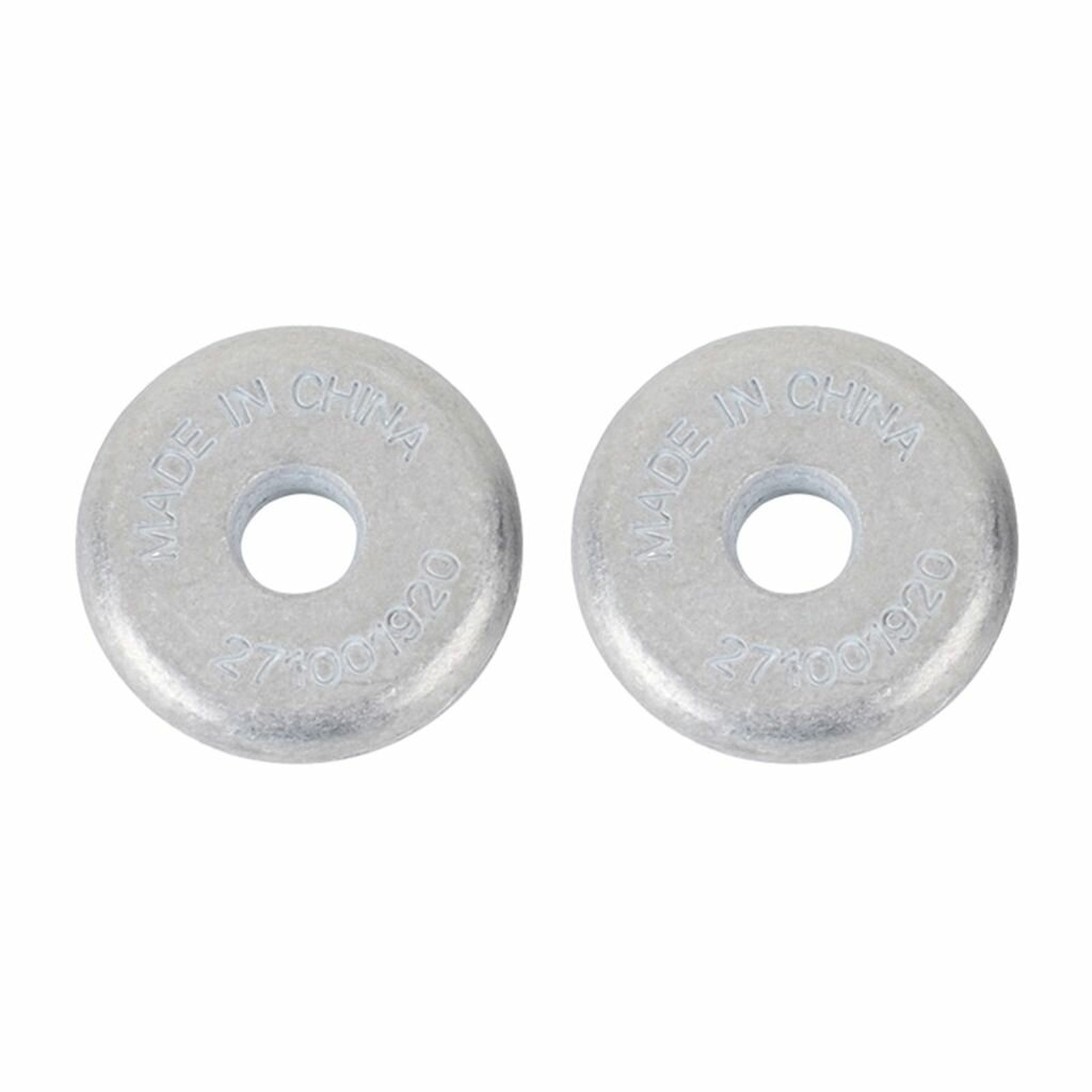 (1 пара) Цинковый анод для моторной лодки Bombardier, антикоррозийный цинковый блок