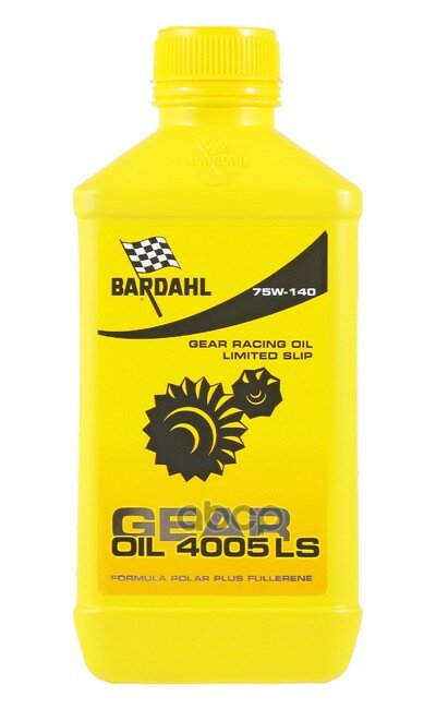 75W140 GL4/5 4005 LS GEAR OIL 1L (синт. трансмисионное масло ) Bardahl арт. 426039