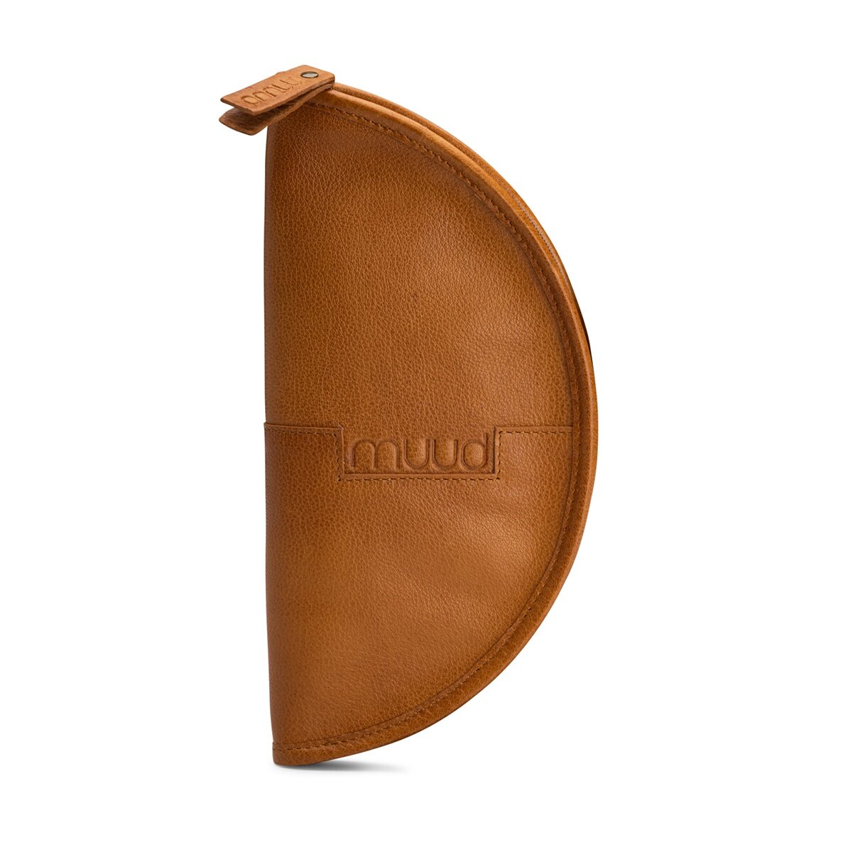 Чехол для спиц MUUD на молнии "Dian" Whisky, натуральная кожа
