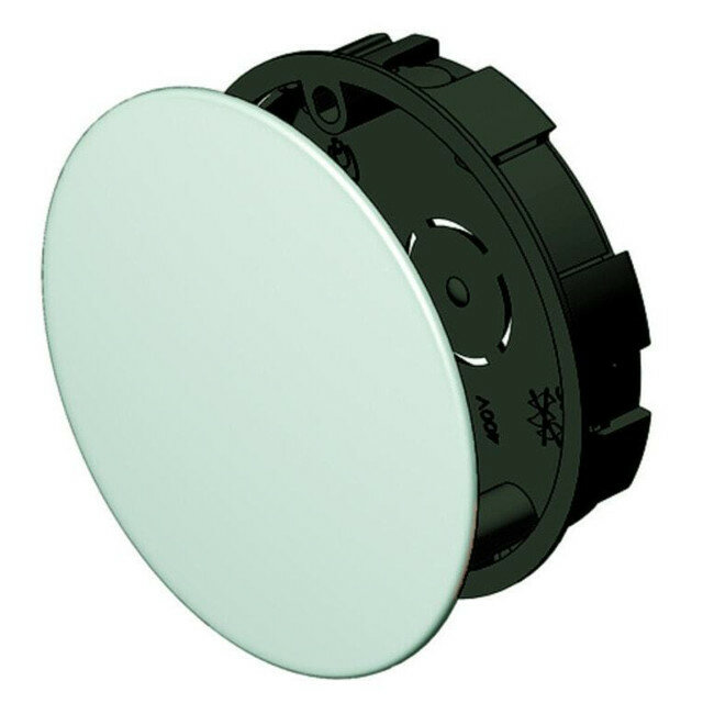 HEGEL коробка разветвительная для сплошных стен D93х13 черная кабельная распределительная