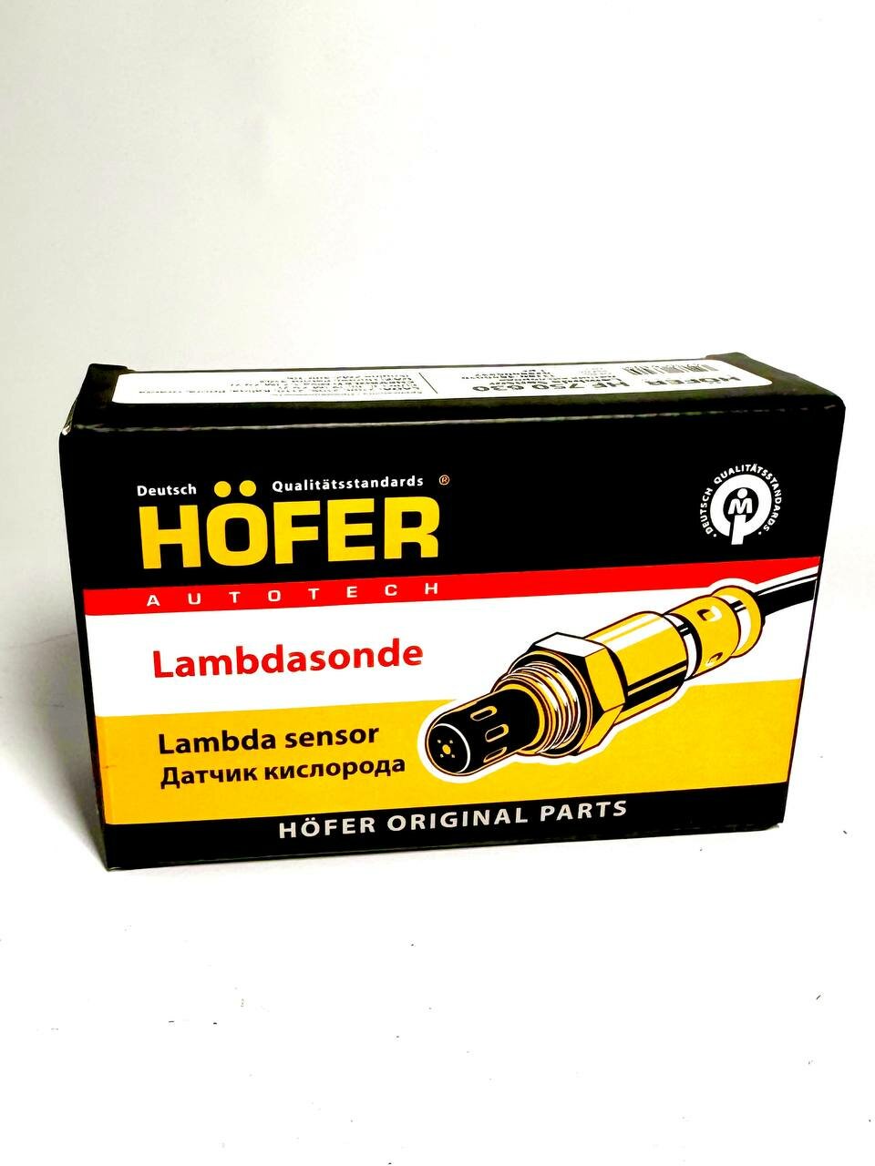 Датчик кислорода / лямбда-зонд оригинал HOFER HF750630 Ваз 2110, 1118, 2170, 2190, Нива 2123, Уаз Патриот