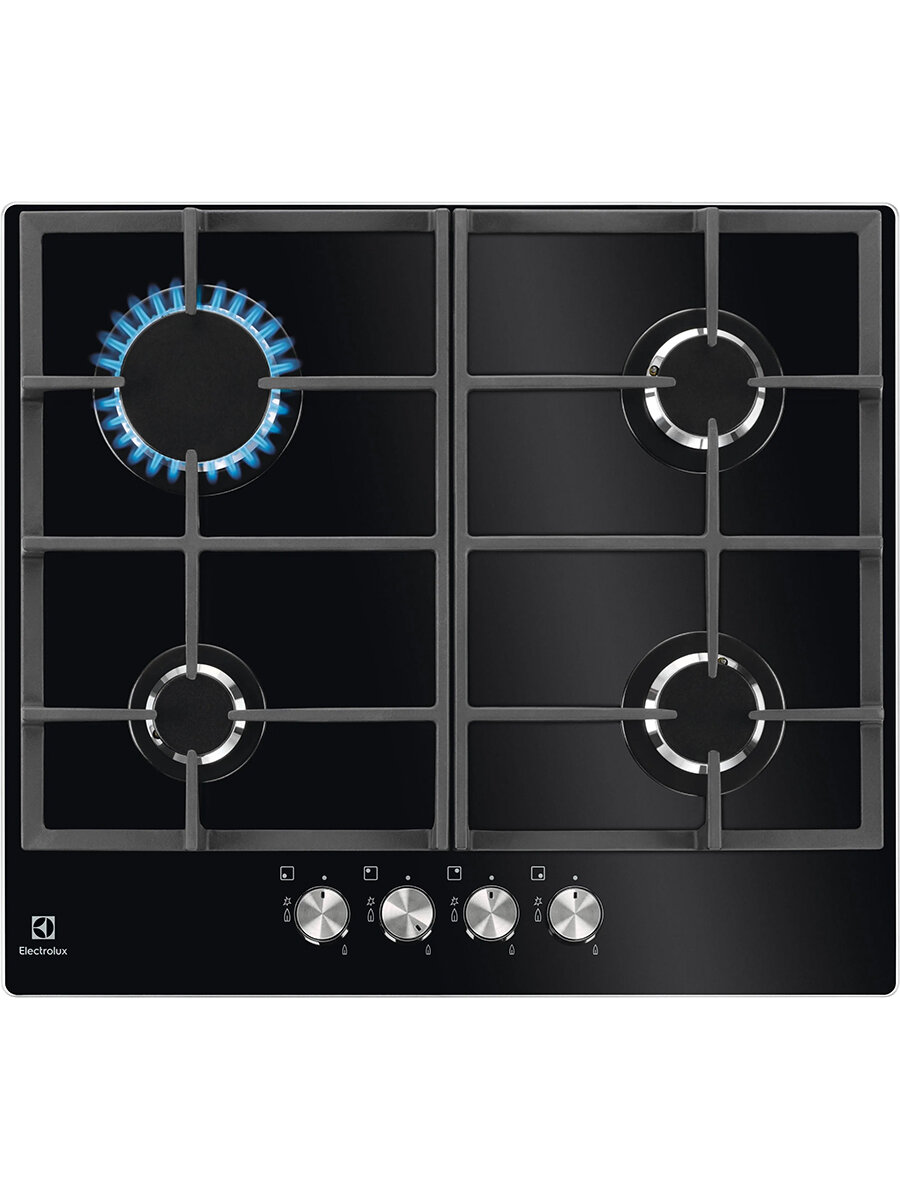 Встраиваемая газовая панель ELECTROLUX KGG6426K, официальная гарантия