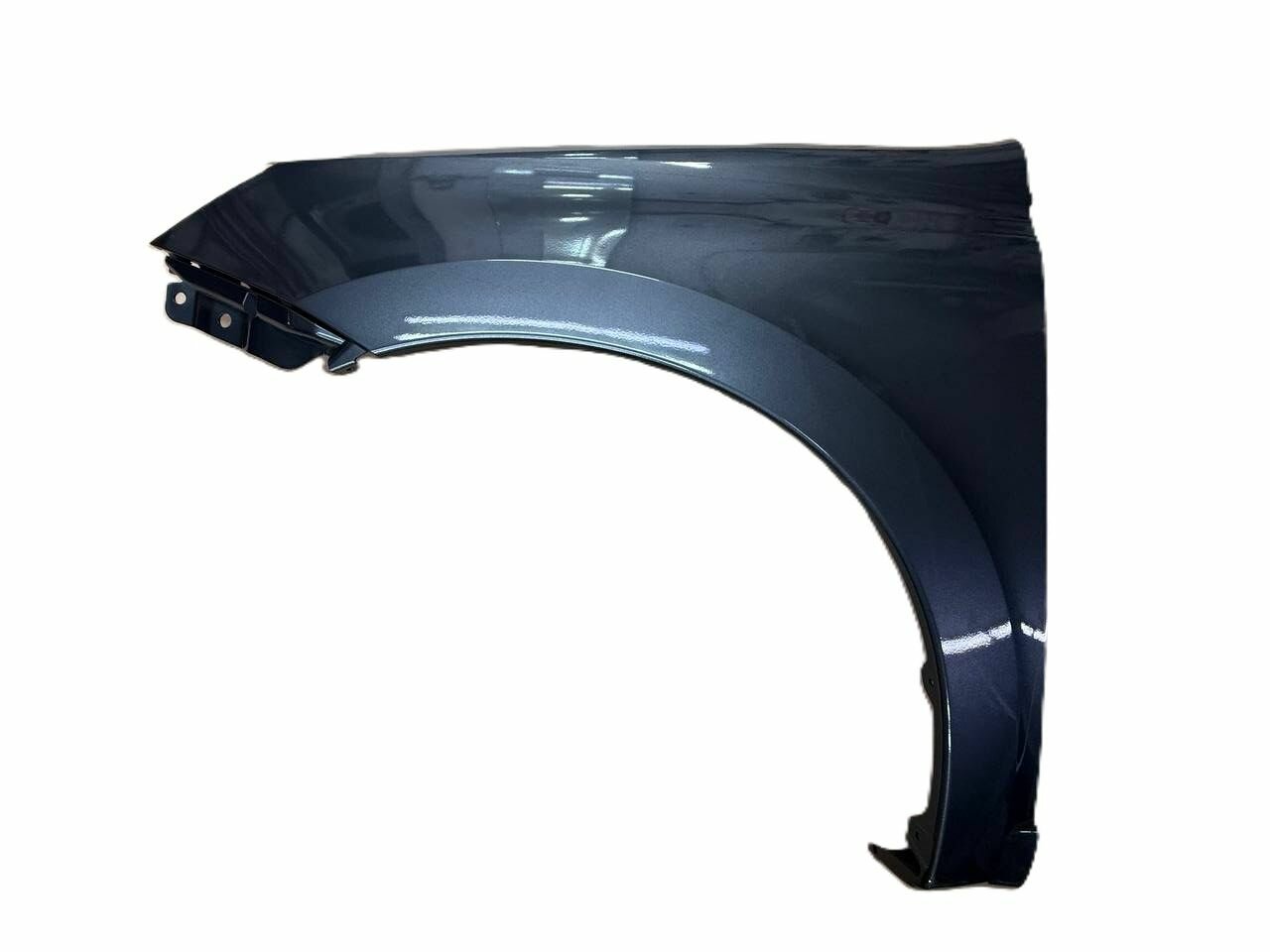 Крыло (левое ), пластиковое Лада Гранта 2 ФЛ без поворотника окрашенное в цвет "633 борнео"