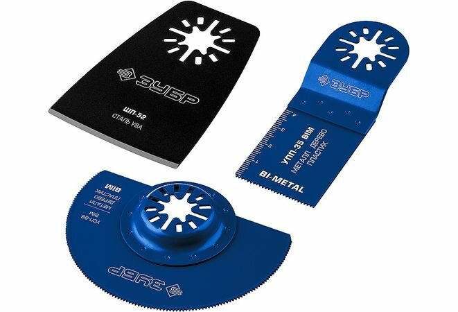 Набор насадок для реноватора, 3 предм, ЗУБР Профессионал, НР-3