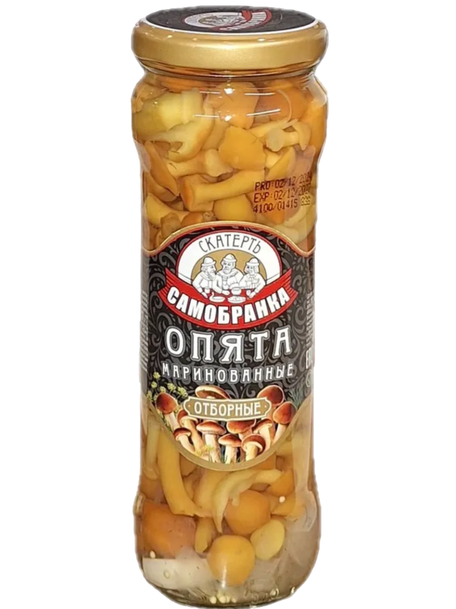 Опята Скатерть-Самобранка грибы маринованные, 370 г