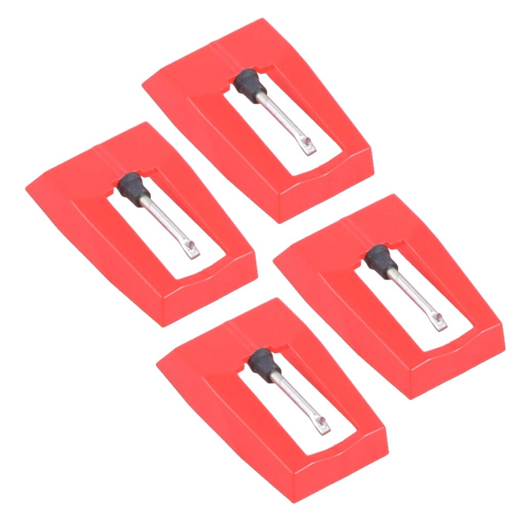 1/2/4 шт. Проигрыватель пластинок, Сменная игла для проигрывателя пластинок, Сменная игла для проигрывателя пластинок, Сменная игла для проигрывателя пластинок, Пластиковая