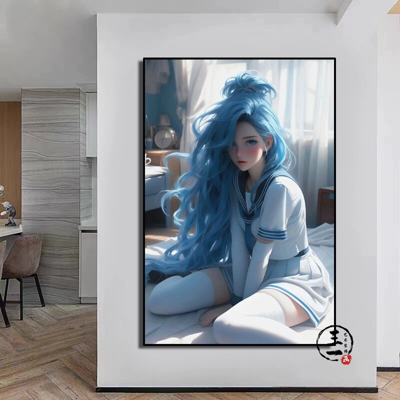 LOL Jinx League of Legends Rampage Лолита Живопись