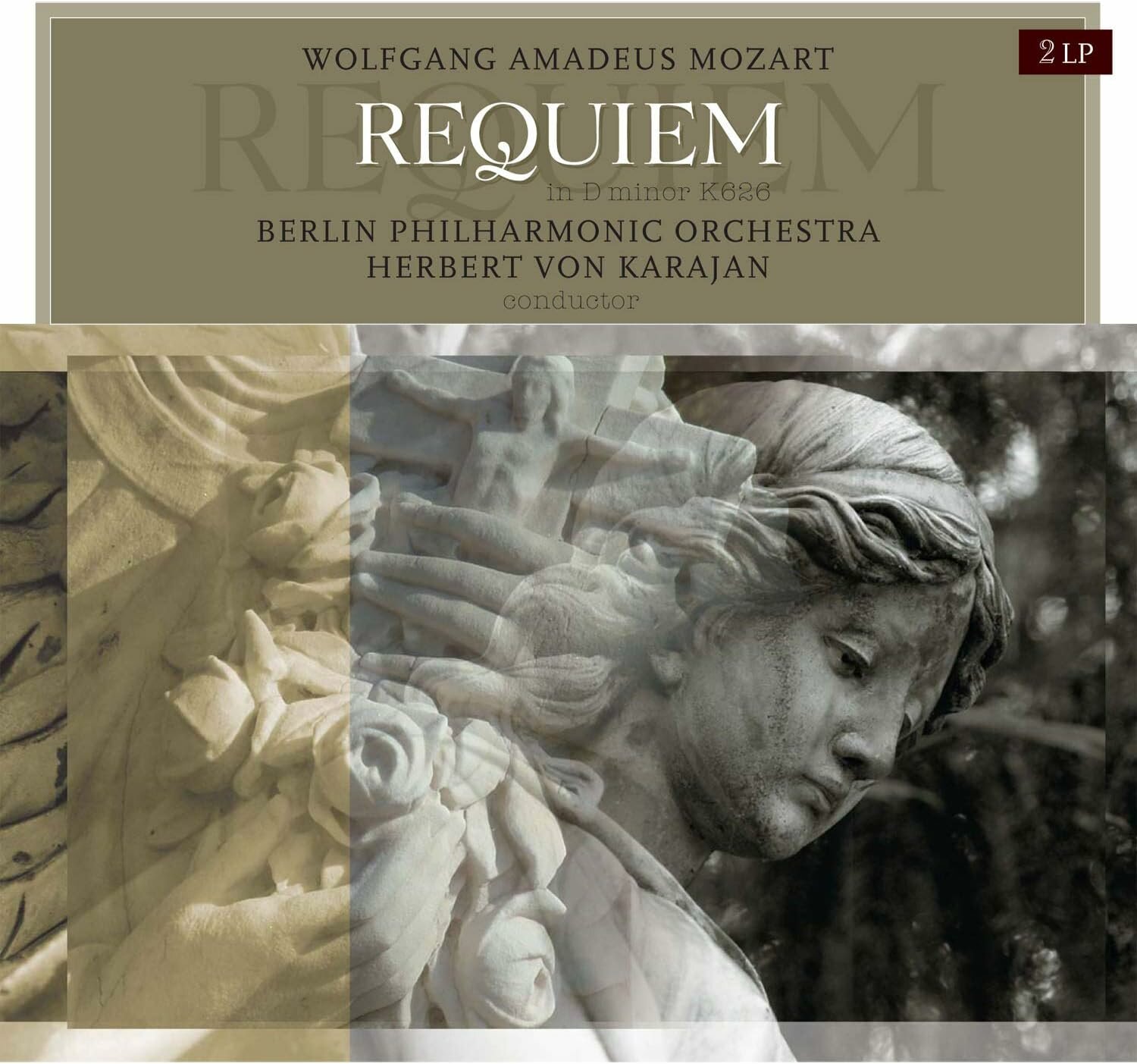Виниловая пластинка Mozart, Herbert von Karajan. Requiem In D Minor K626 (2 LP)