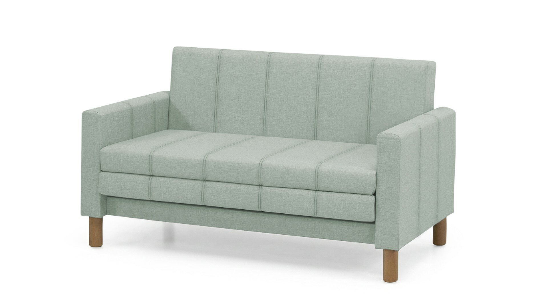 Диван Уют Лайт 120 Strong Plus 02 (215446) NEW 140x84x82 см, зеленый Рогожка, выкатной GOODFORM в наличии