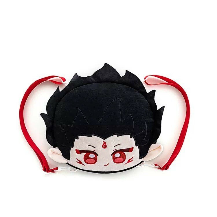 Nezha anime cosplay рюкзак с мягким материалом и просторным отделением для подростков