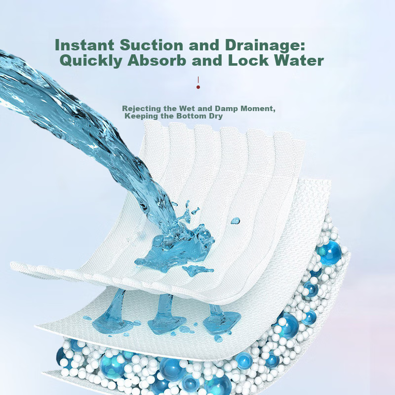 Care Daily Little Deer Pants Diapers L32 (9-14kg) Ultra-thin Breathable Large Size Baby Diapers