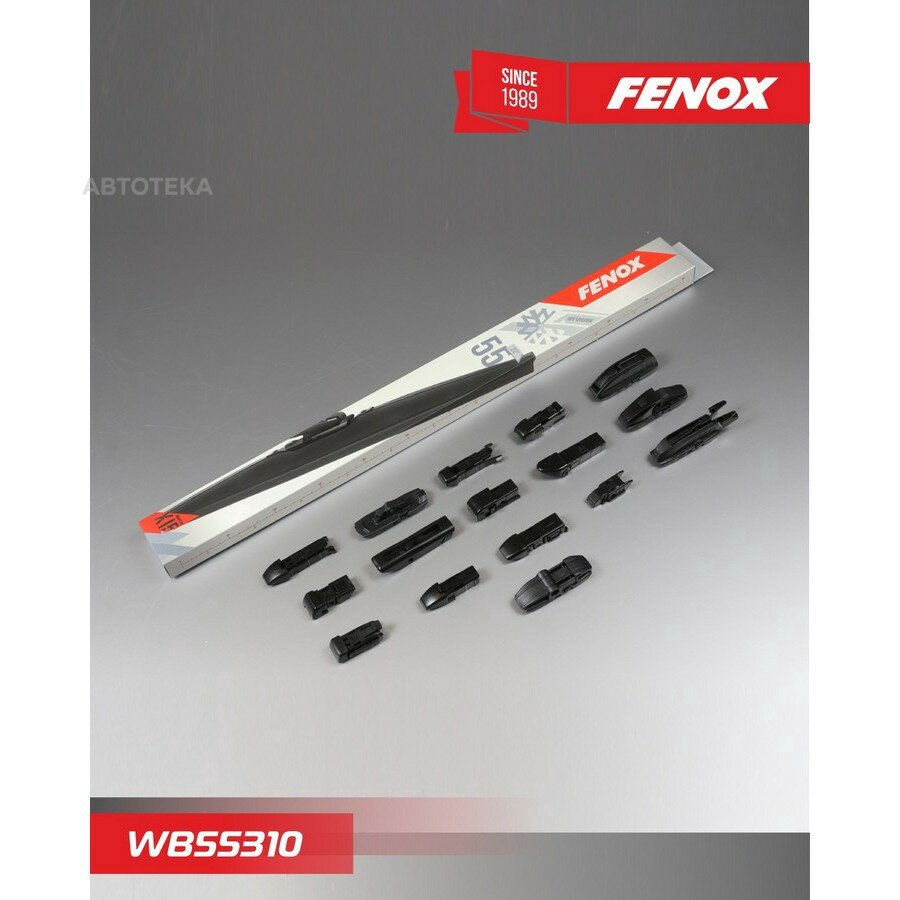 Щётка с/о 550мм 22" Зимняя. Крепление: 15 в 1 FENOX WB55310