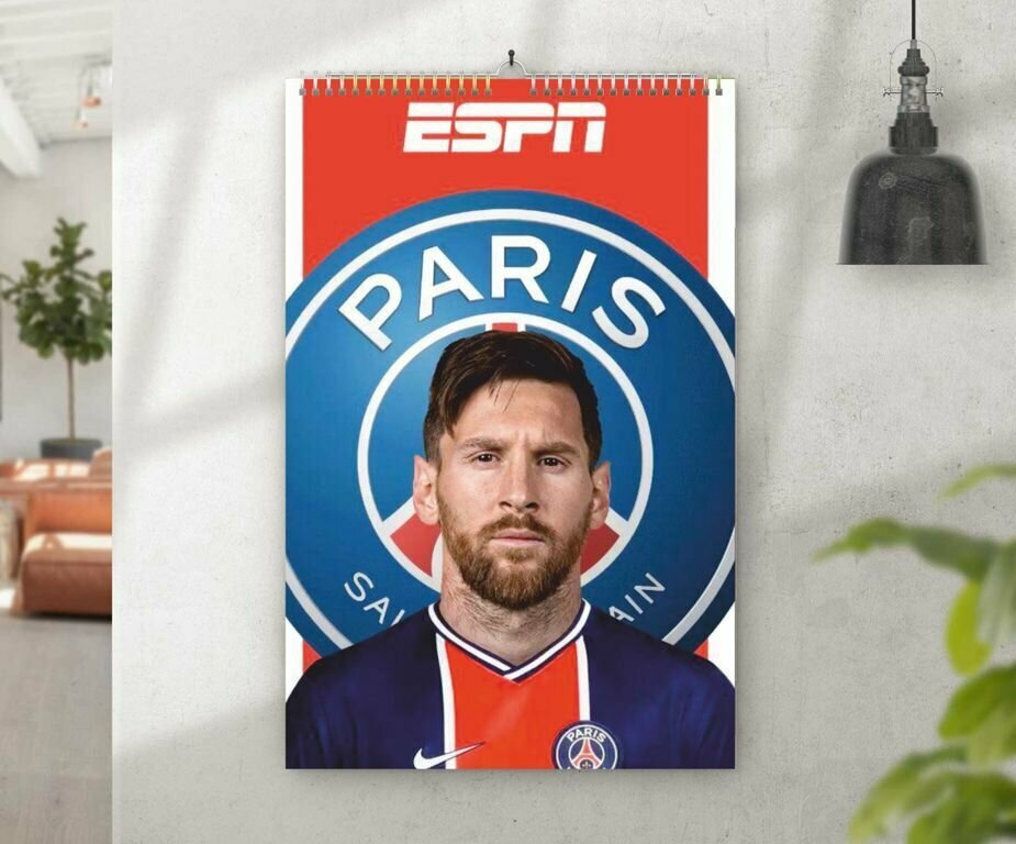 Календарь перекидной Messi, Месси №47