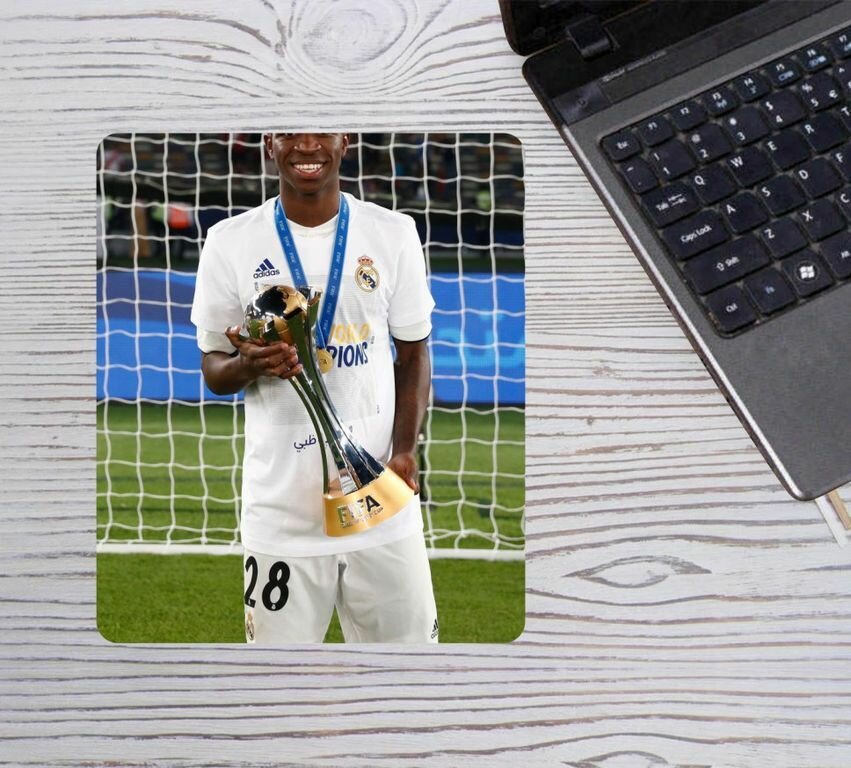 Коврик для мышки Vinicius Junior, Винисиус Джуниор № 8