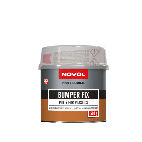 NOVOL Шпатлевка BUMPER FIX по пластику (500г) /12/