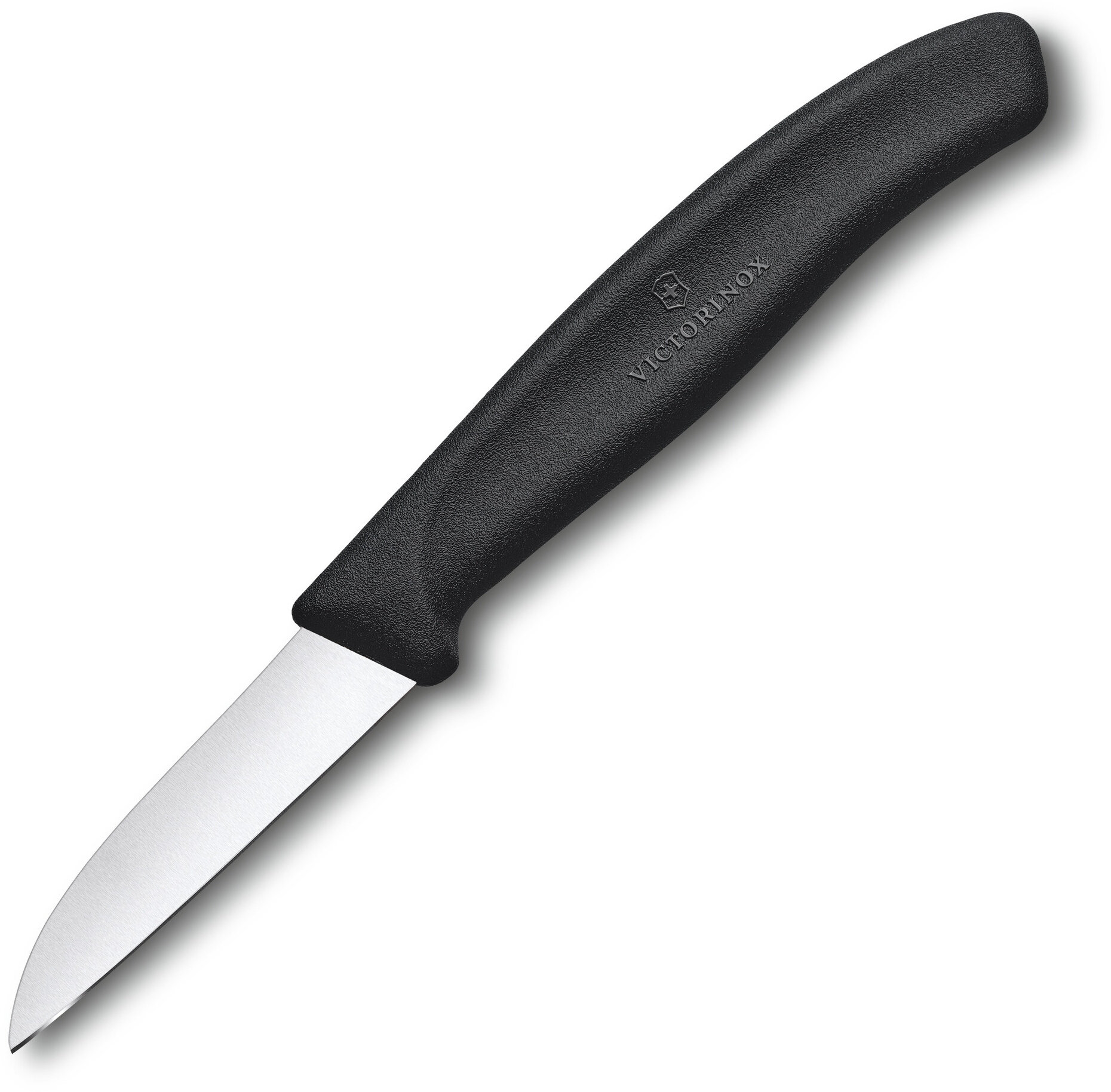Нож кухонный Victorinox Swiss Classic (6.7303) стальной лезв.60мм прямая заточка черный