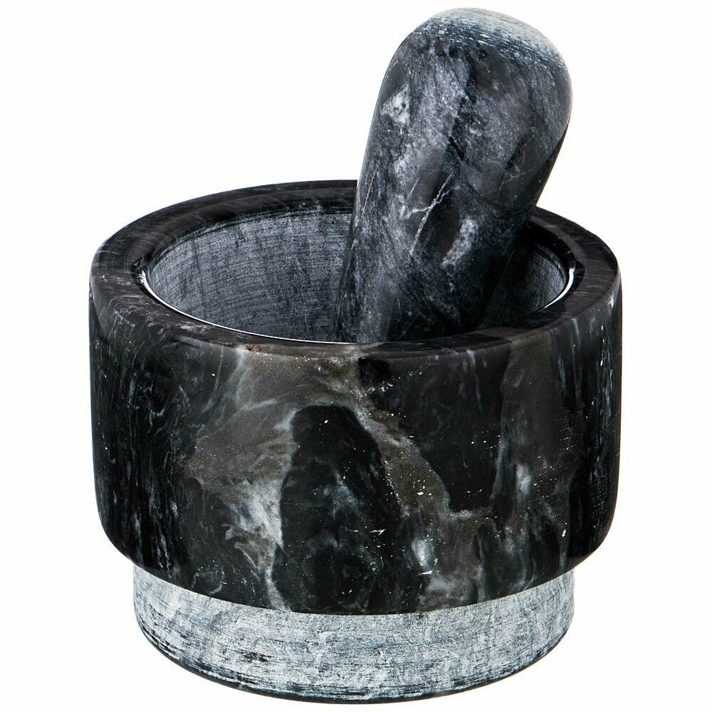 Двухсторонняя ступка с пестиком 925-116 agness 14*10,5 см