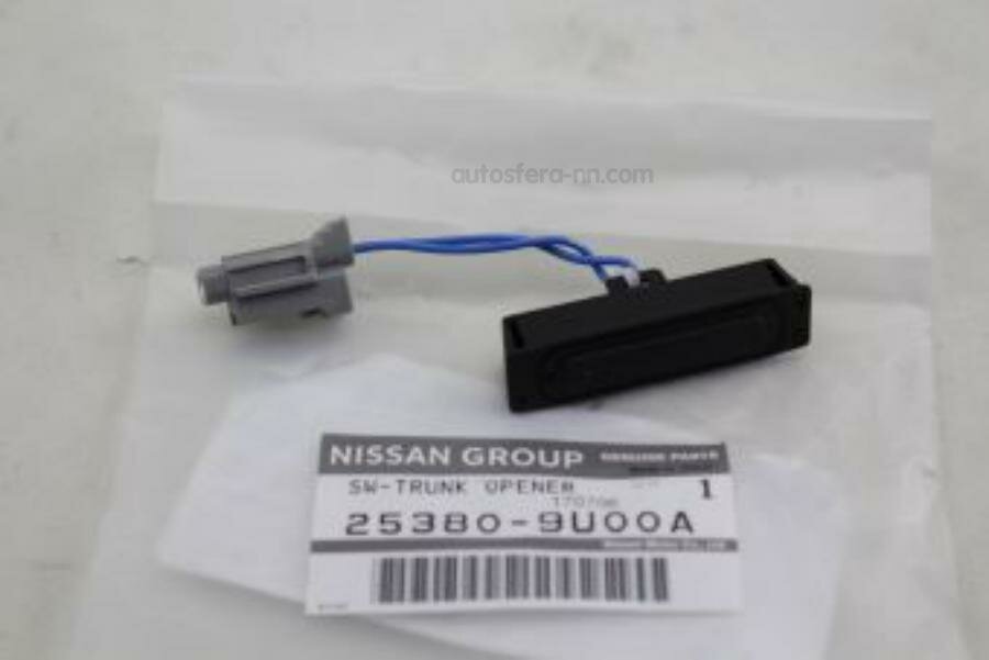NISSAN 253809U00A концевик багажника
