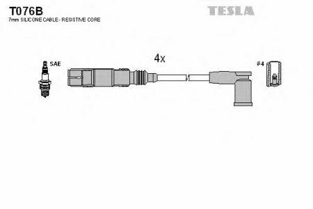 Провода зажигания AUDI A3 96-, A4 95-04, VW BORA 9 TESLA T076B