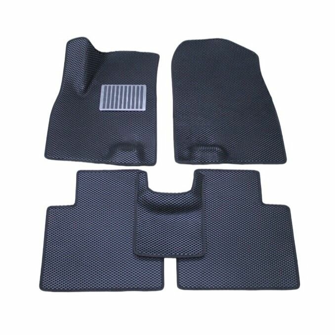 Автомобильные коврики ЭВА (EVA) для Jetour Dashing / Джетур Дашинг с 3D бортами 2022 - н. в. + подпятник