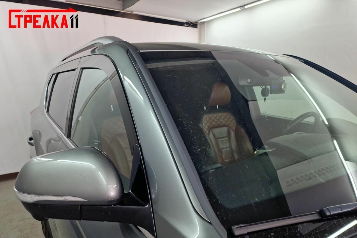Водосток (дефлектор) лобового стекла для SSANGYONG REXTON (Y450) 2020-
