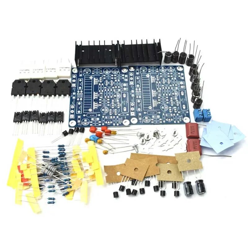 LUSYA MX50 SE 2-канальный усилитель мощности 100Вт DIY kit KEC DIY Kits
