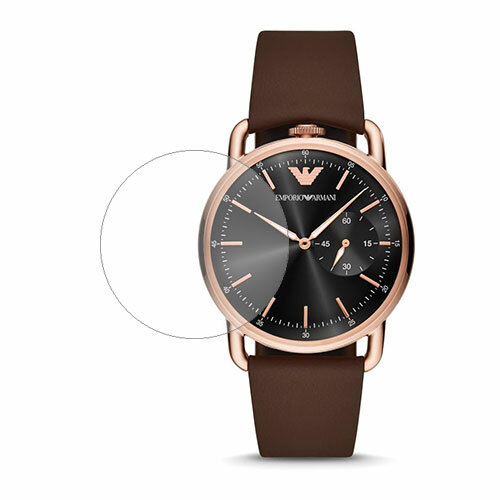 Скрин Мобайл защитный экран для часов Emporio Armani AR11337 из гидрогелевая плёнка прозрачная