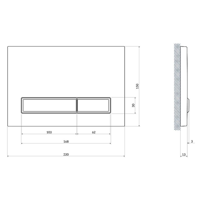 Комплект инстялляции с унитазом Cersanit Carina 64440