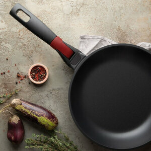 Сковорода Nadoba Vilma 28 см глубокая съёмная ручка антипригарное покрытие