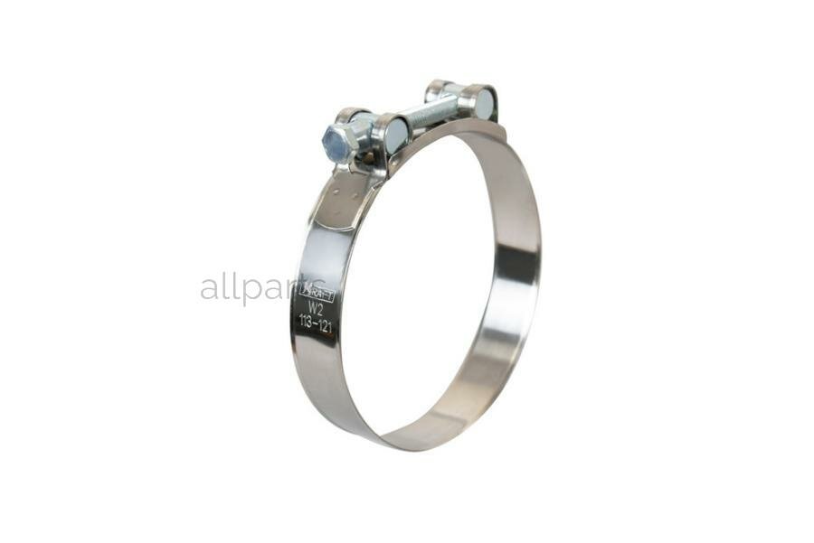 KRAFT KT880534 Хомут силовой из нержавеющей стали W2 113-121 KRAFT KT880534