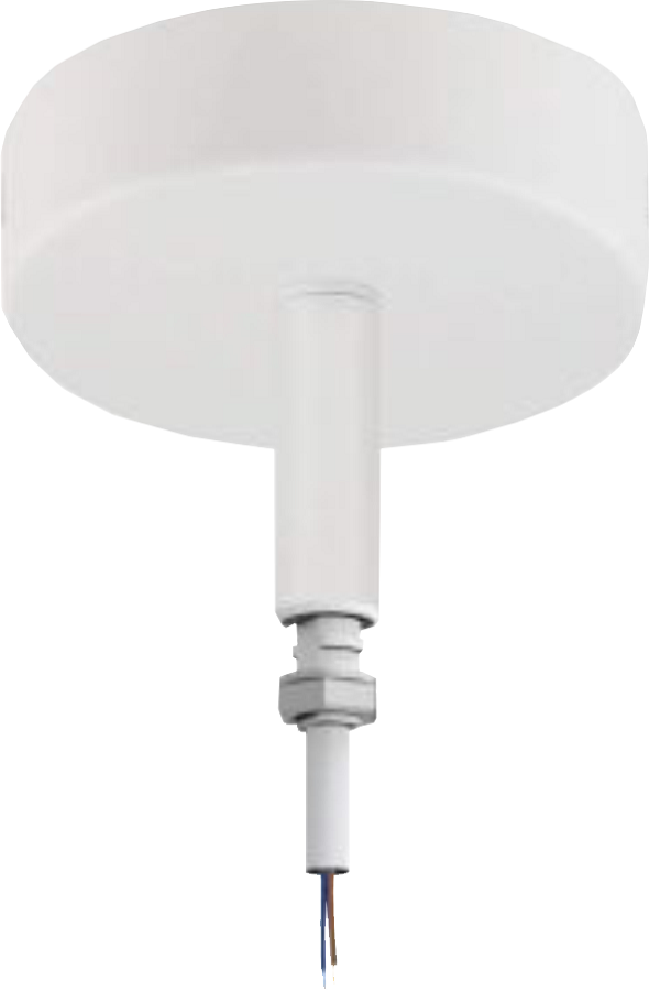 Крепление накладное (круглое) поворотное EKS ART (белое)