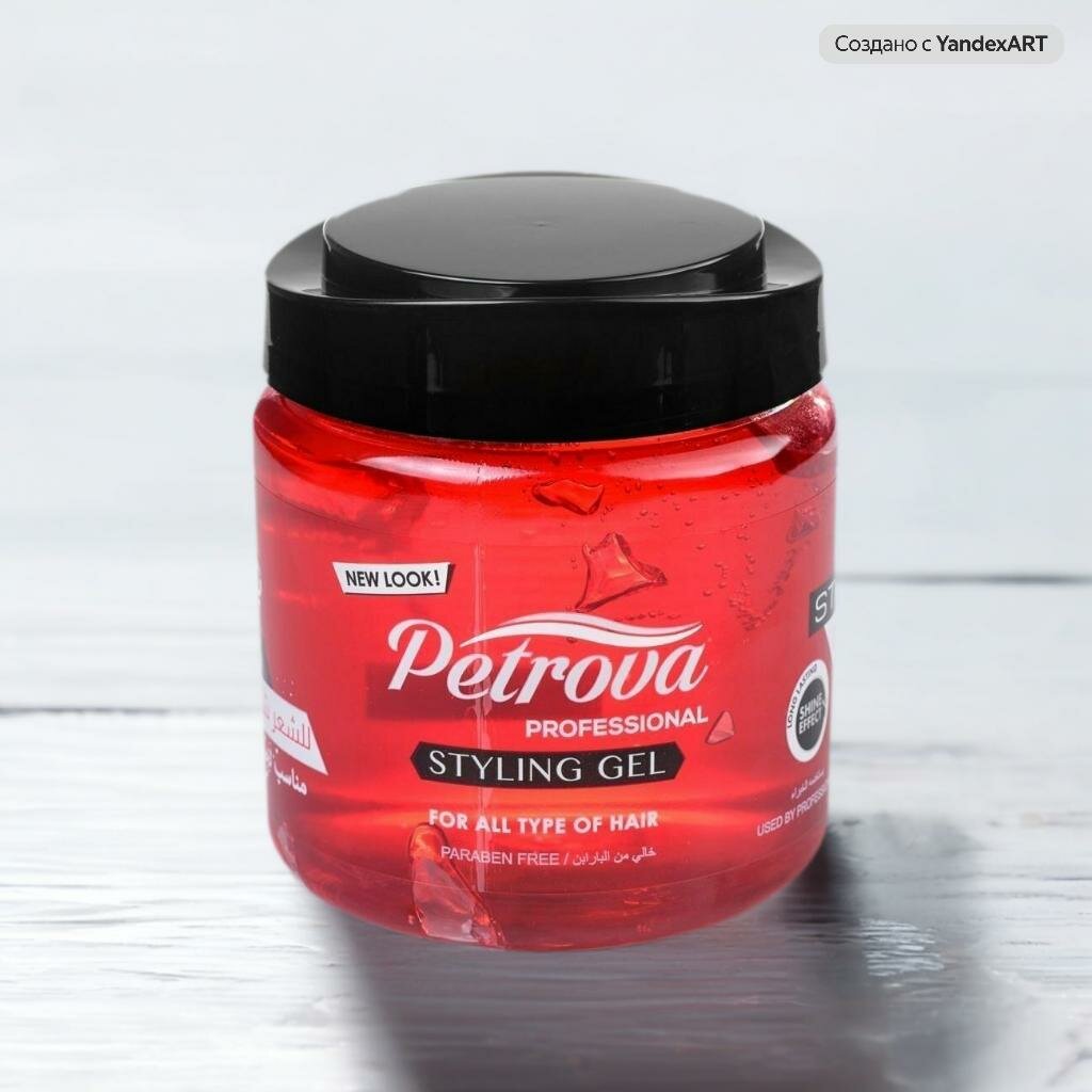 Petrova Стайлинг-гель "Сверхсильная фиксация", 800 мл /